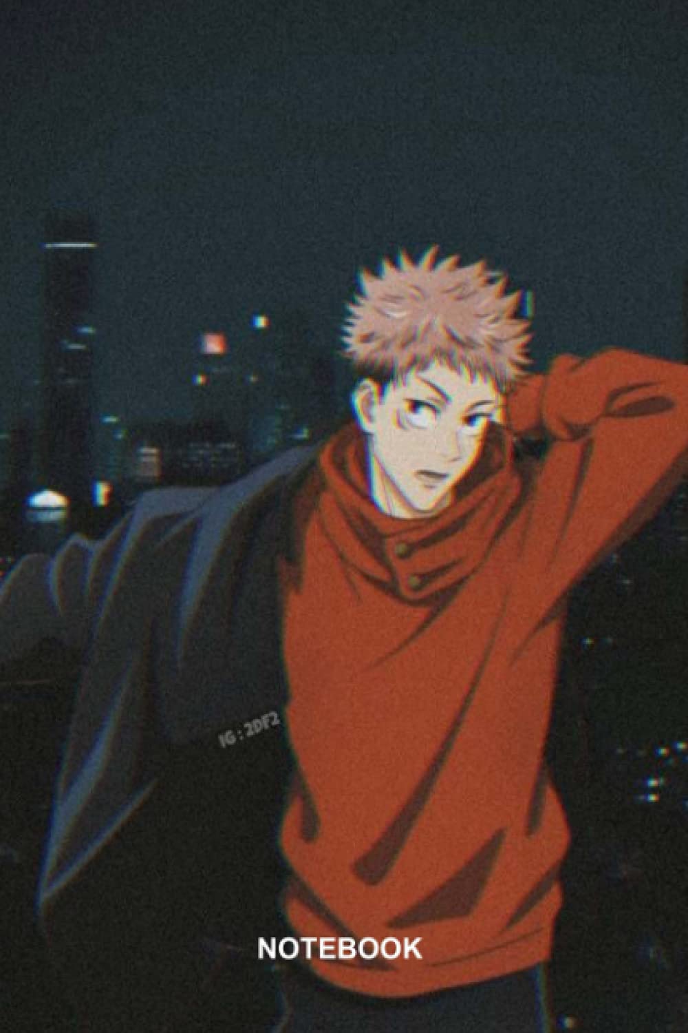 Jujutsu Kaisen Notebook Journal Yuji Itadori Yuji Itadori Megumi ...