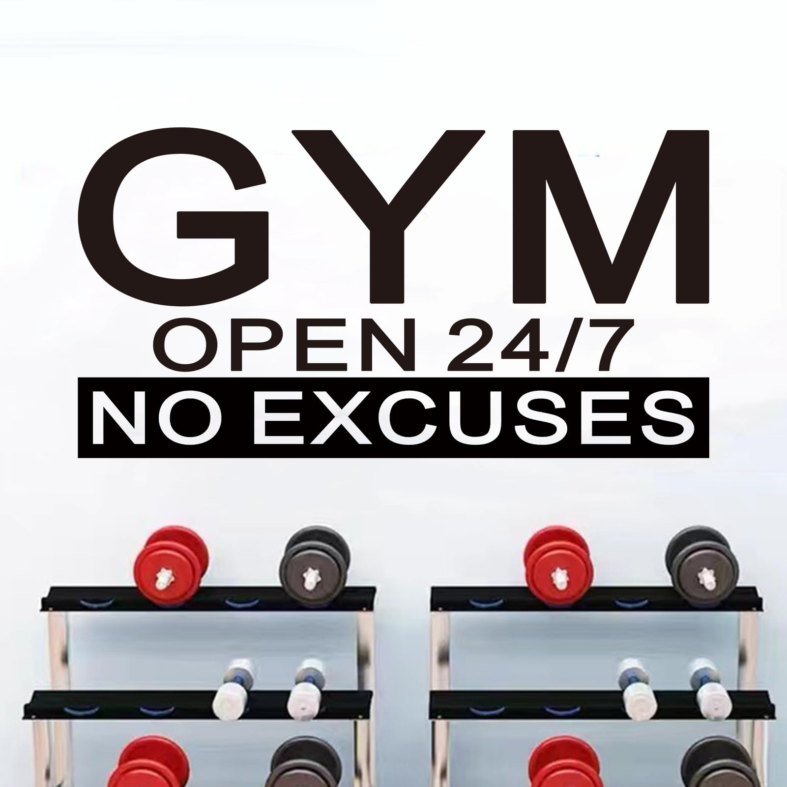 Amazon.com: SEATUNE Gym Wall Stickers - Inspirational Quotes ...