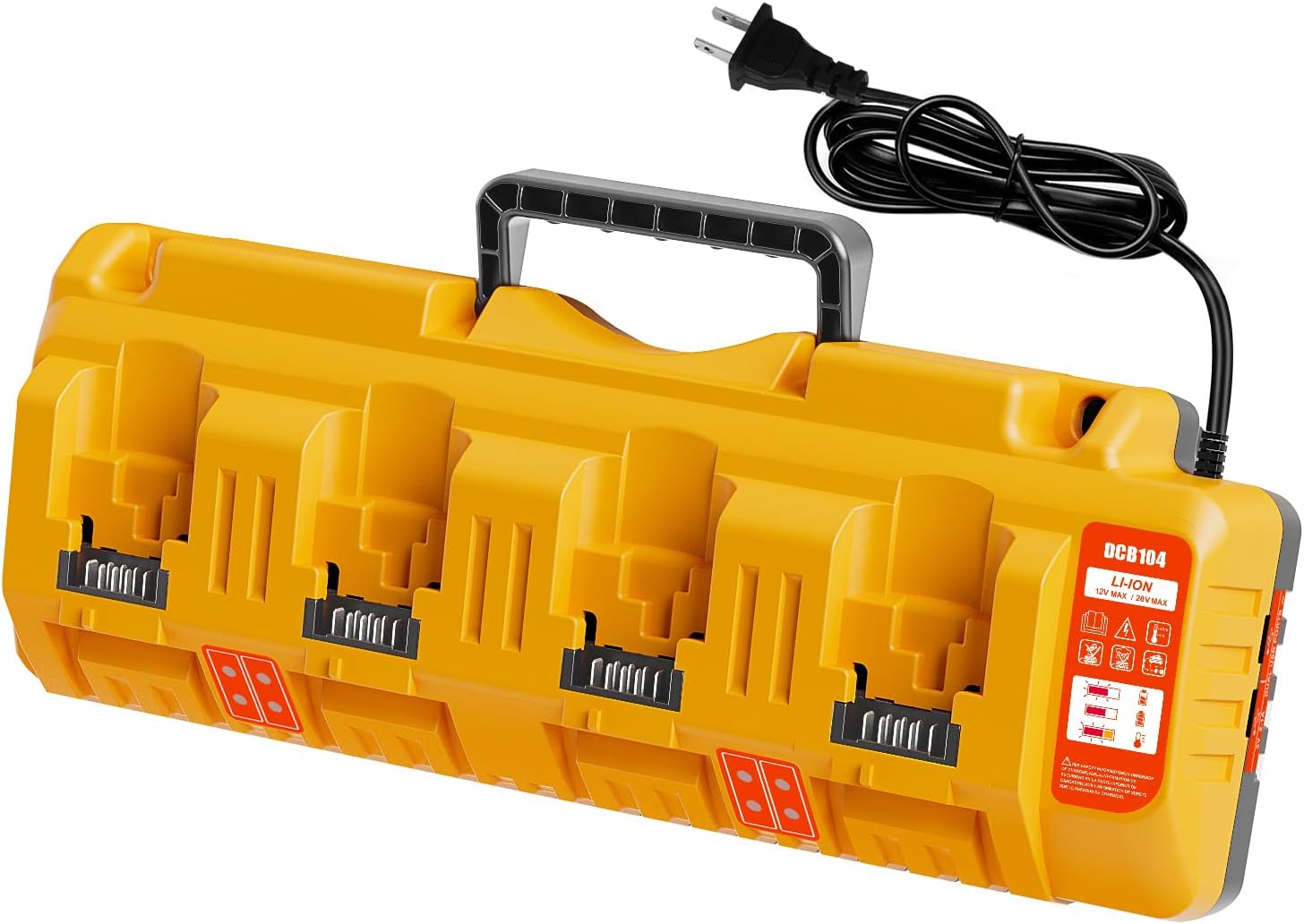 DCB104 Station de charge de batterie de rechange pour chargeur de ...