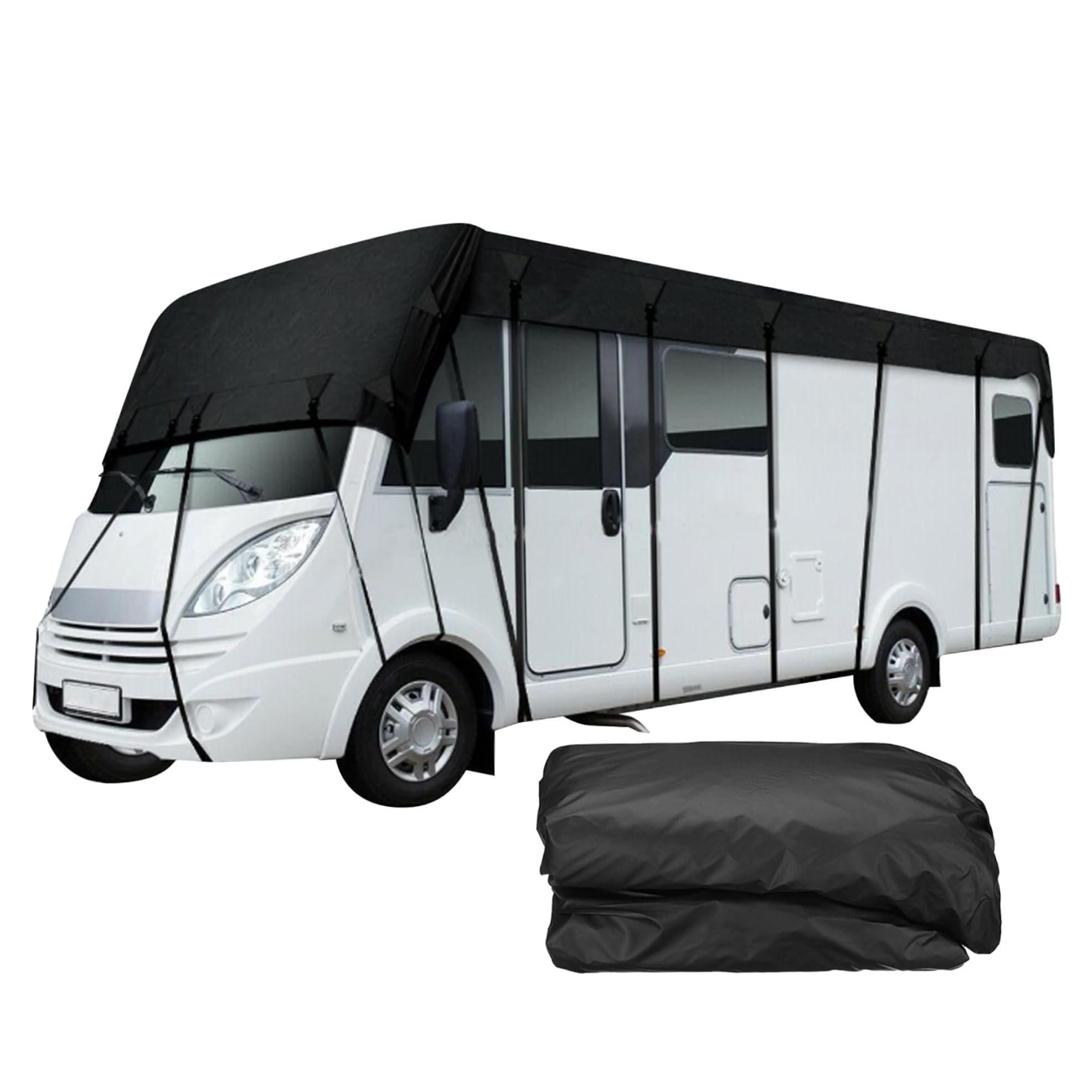 Amazon.com: Caravan Cover, 210D Oxford Cloth RV Caravan Roof Cover ...
