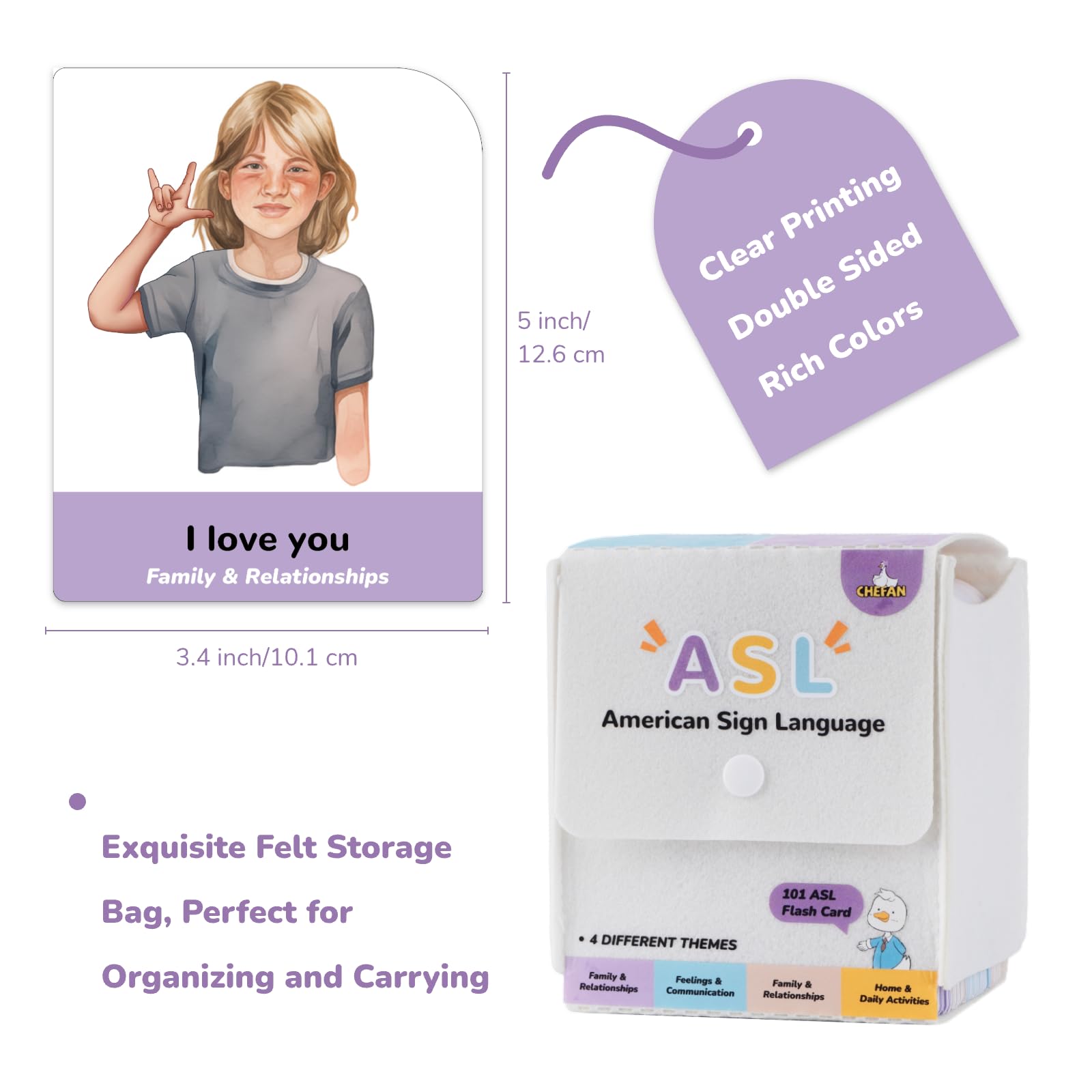 Snapklik.com : ASL Flash Cards, 101 American Sign Language Flash Cards ...