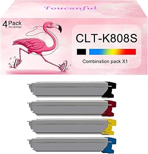 Amazon.com: CLT-K808S Black Toner Cartridge Compatible Toner for Samsung CLT-K808S X4300 4250LX ...