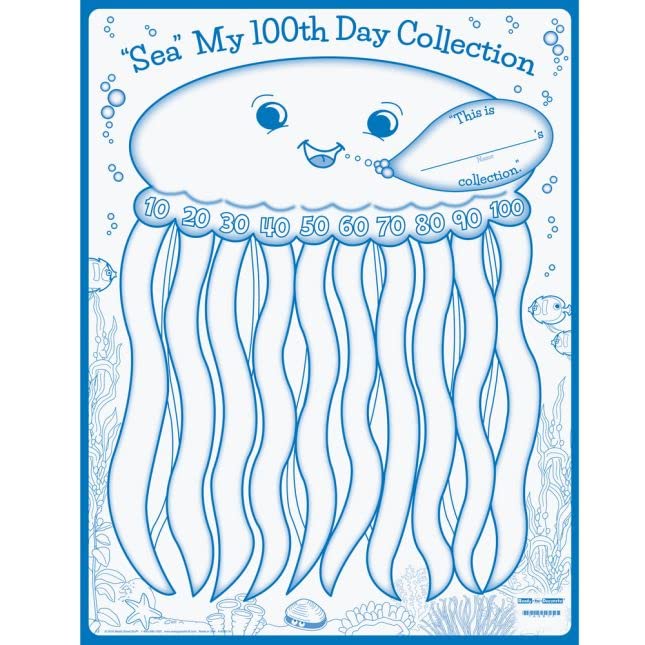 Snapklik.com : Really Good Stuff Ready-to-Decorate Sea” My 100th Day Of ...