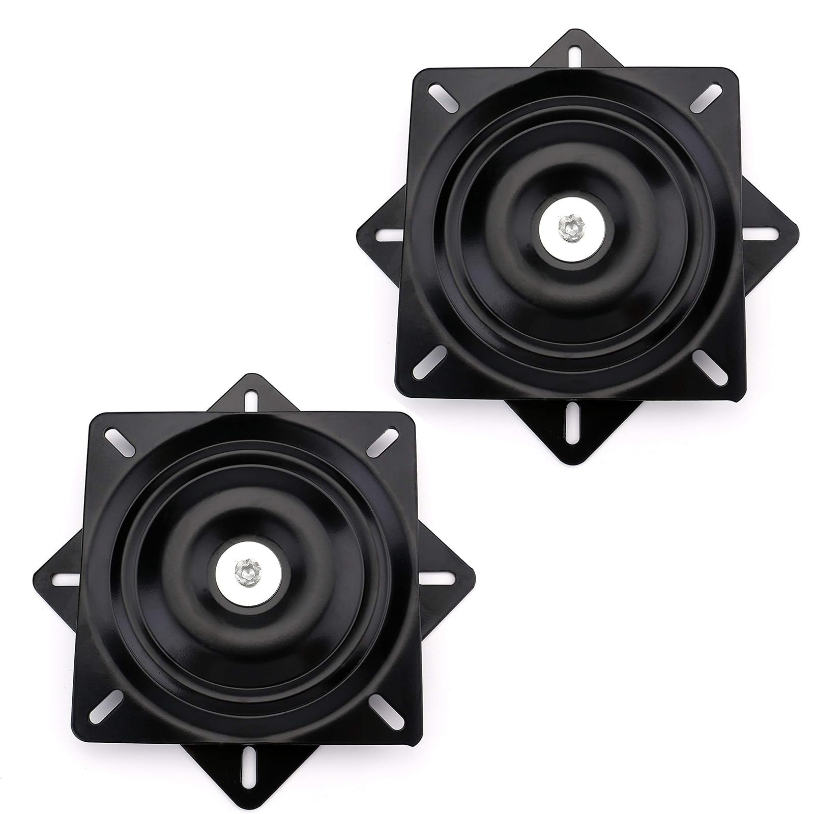 Amazon.com: Cokritsm Bar Stool Swivel Plate 6.5in Black Swivel Seat ...