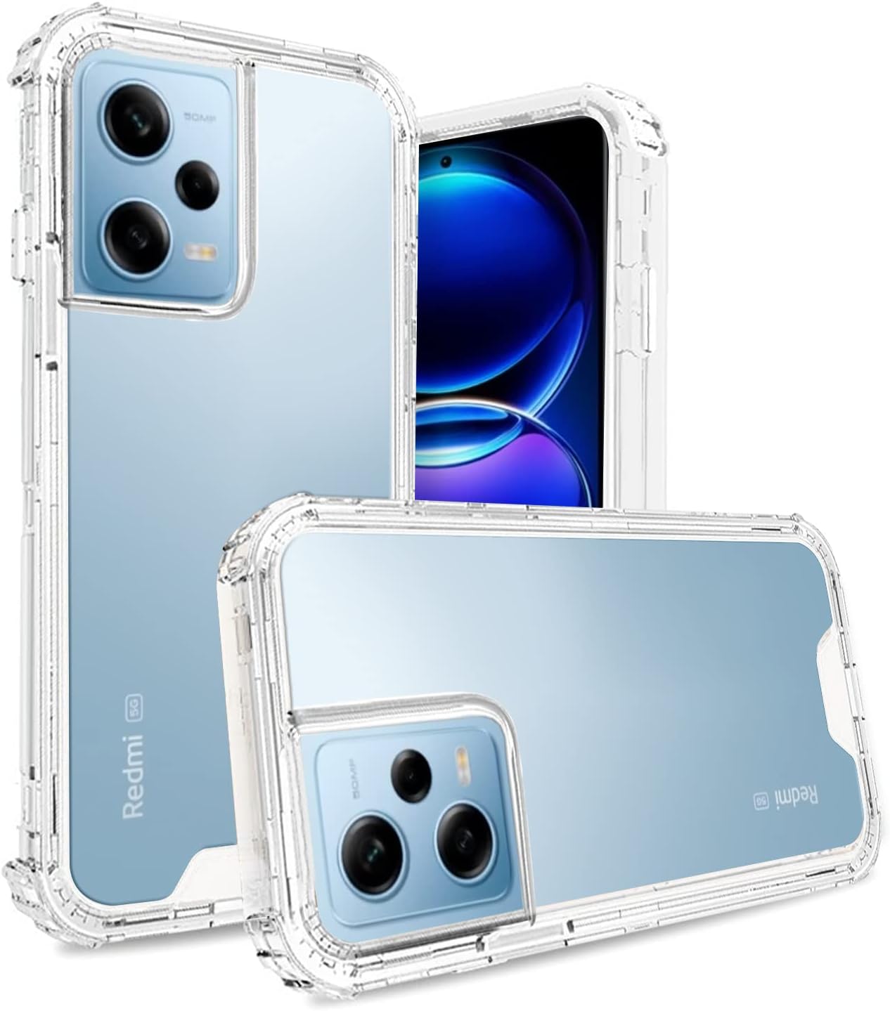 Funda para Xiaomi Red,o 12, PC Anti-Choque Anti-arañazos Carcasa para ...