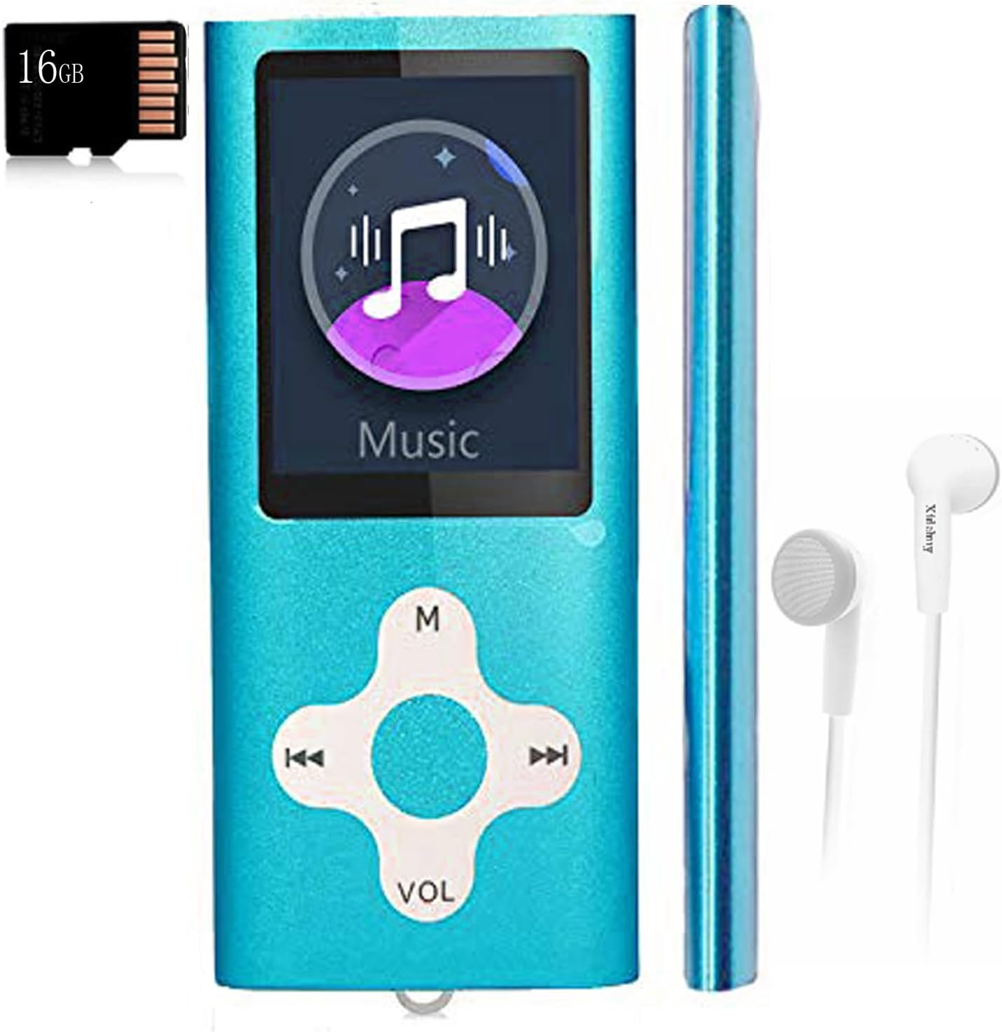 Amazon.com: Mp3 Player,Music Player with a 16 GB Memory Card Portable ...