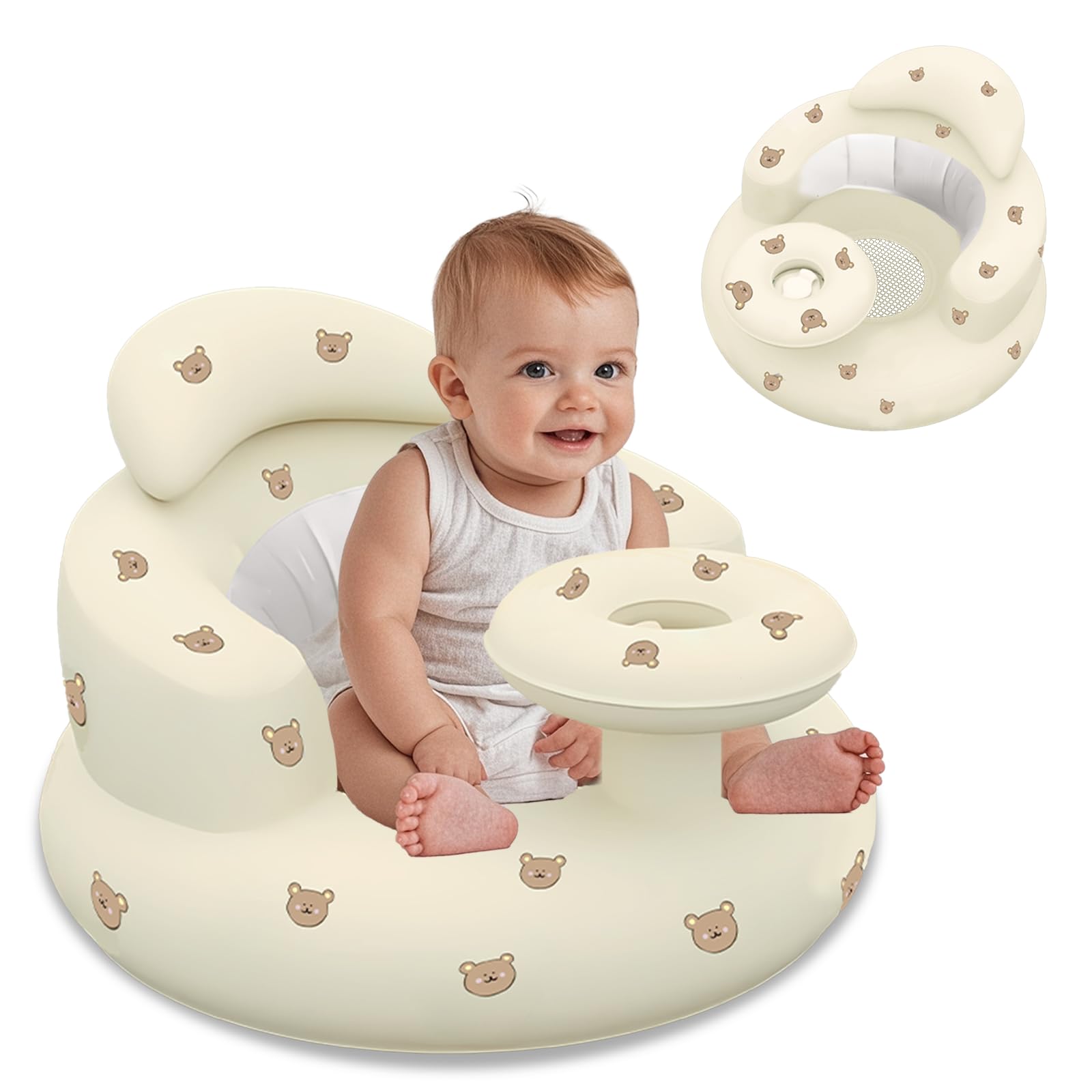 Amazon.com : Baby Inflatable Seat for Babies 3 Months and Up ...