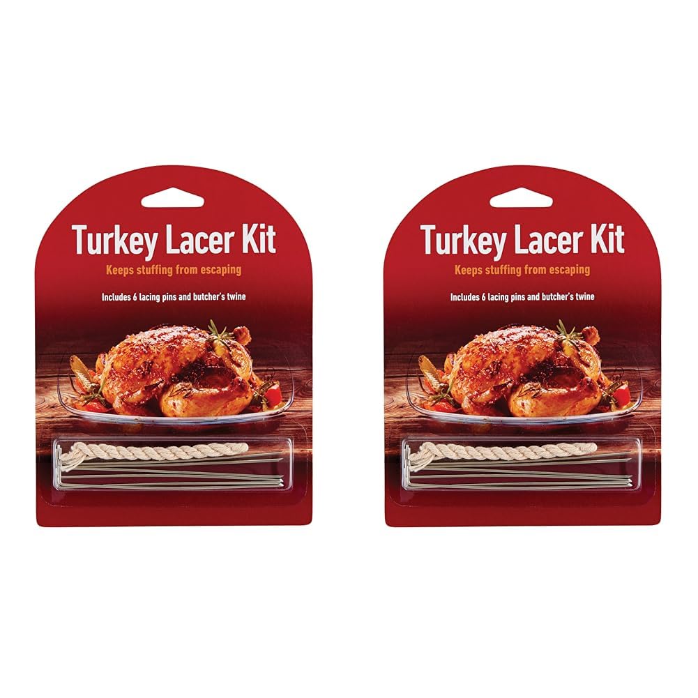 Snapklik.com : HIC Harold Import Co Roasting Turkey Lacer Kit, Cotton ...