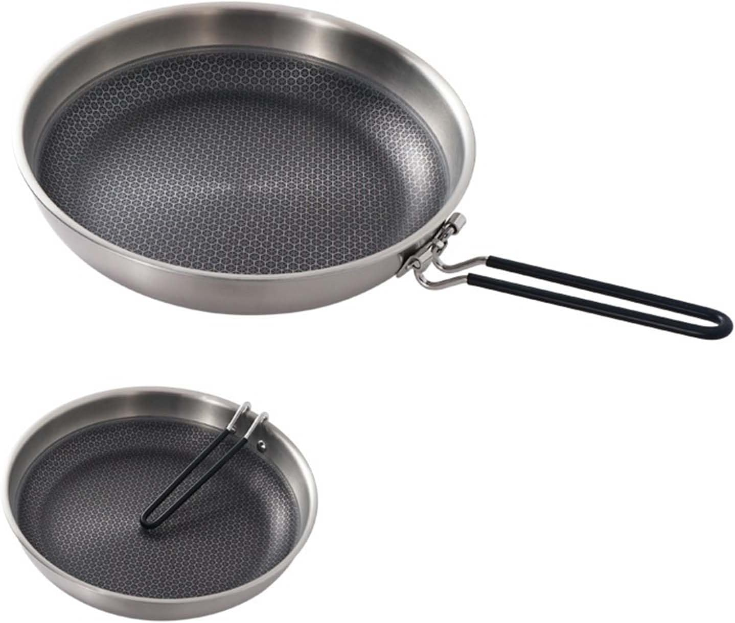 Amazon.com: UGCER Outdoor Stainless Steel Honeycomb Non Stick Frying ...