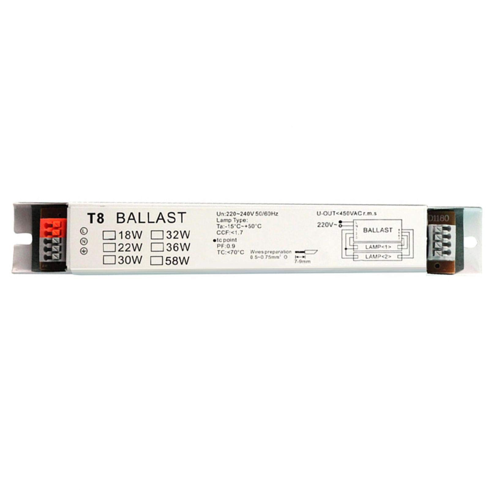 Fluorescent Tube Ballast BAG 3 Or 4 × T5 14w Electronic Ballast 22"