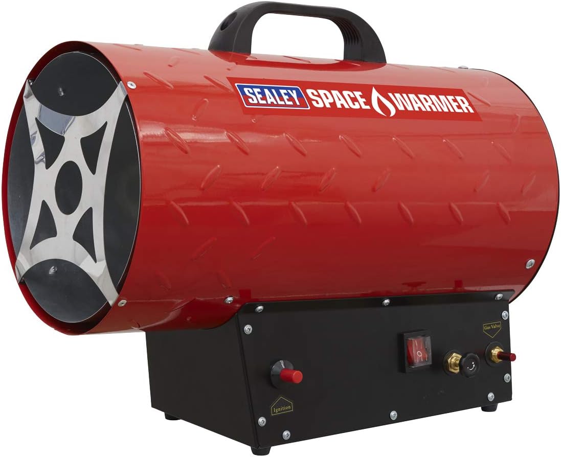 Sealey Propane Space Heater 61,000-102,000Btu/hr(18-30kW) Space Warmer ...