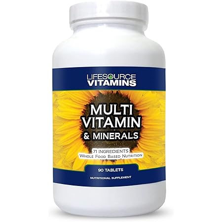 Amazon.com: LifeSource Complete Multi Vitamin & Minerals (180 Tablets ...