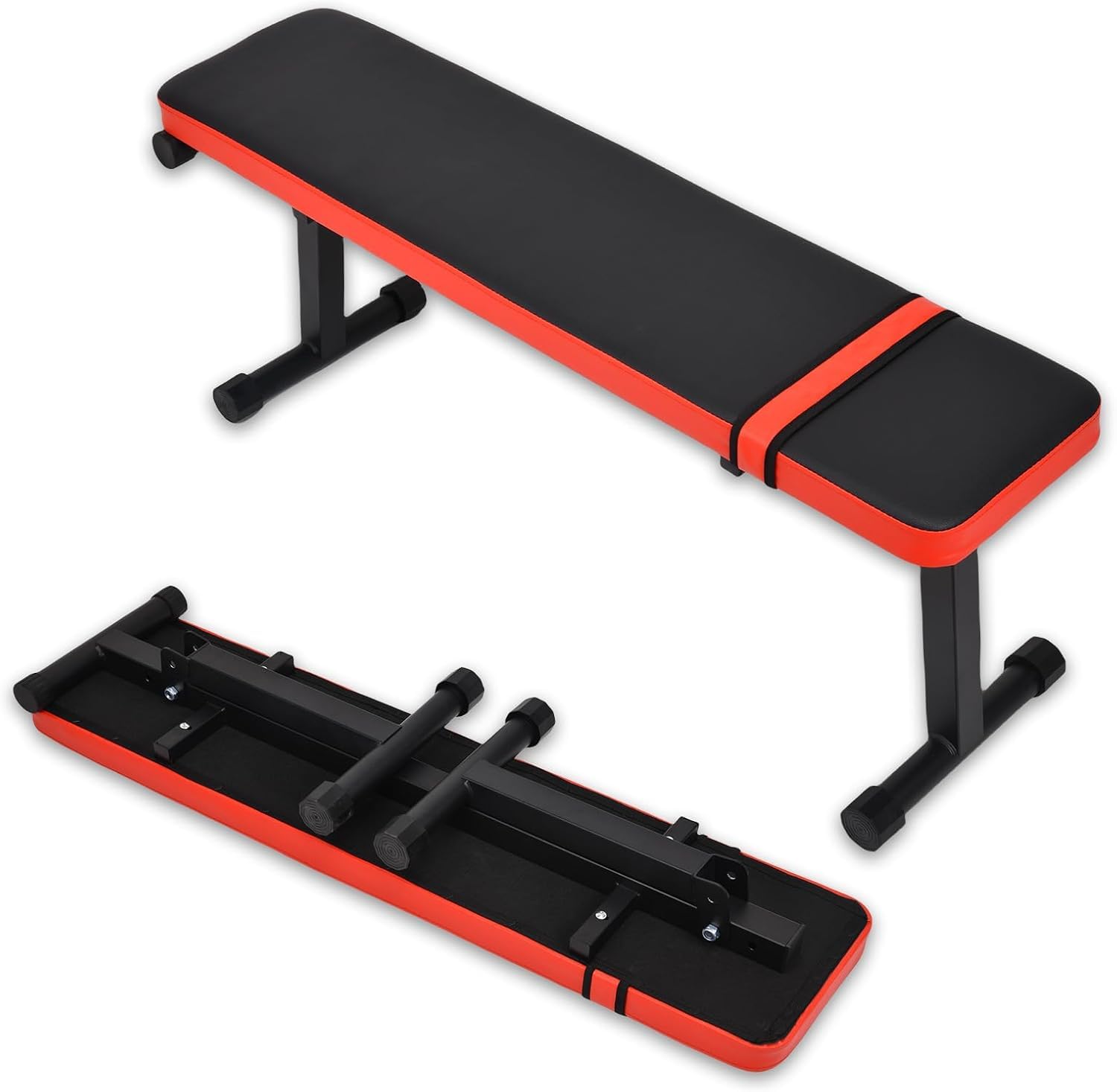 GERMANTECH FITNESS Flat Weight Bench - Flat Benches for Home Gym ...