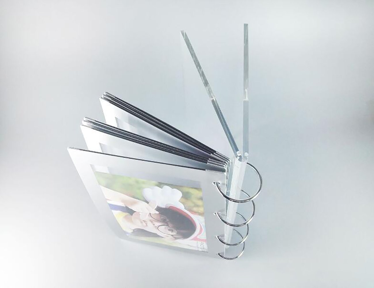 Clear Slant Back Acrylic Sign Holder, Standing Flip Album,Desktop ...
