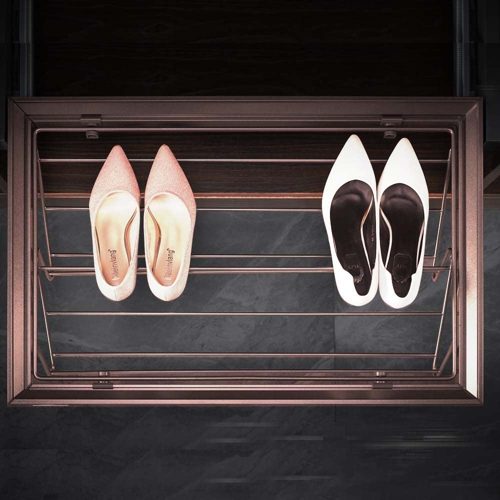 VOLO Soft Close Pull Out Shoe Rack/Aluminium Alloy Pull Out Shoe ...