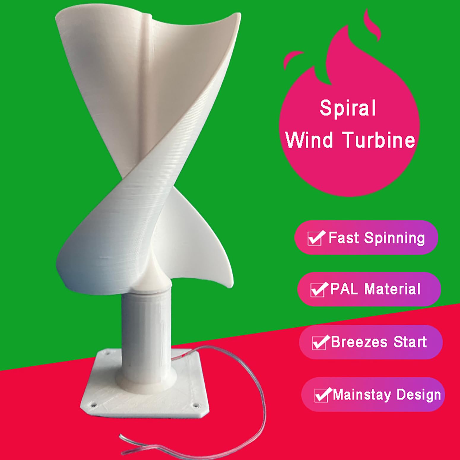 Vertical Wind Turbine Design Diy New Wind Turbine Is Silent, Sleek And