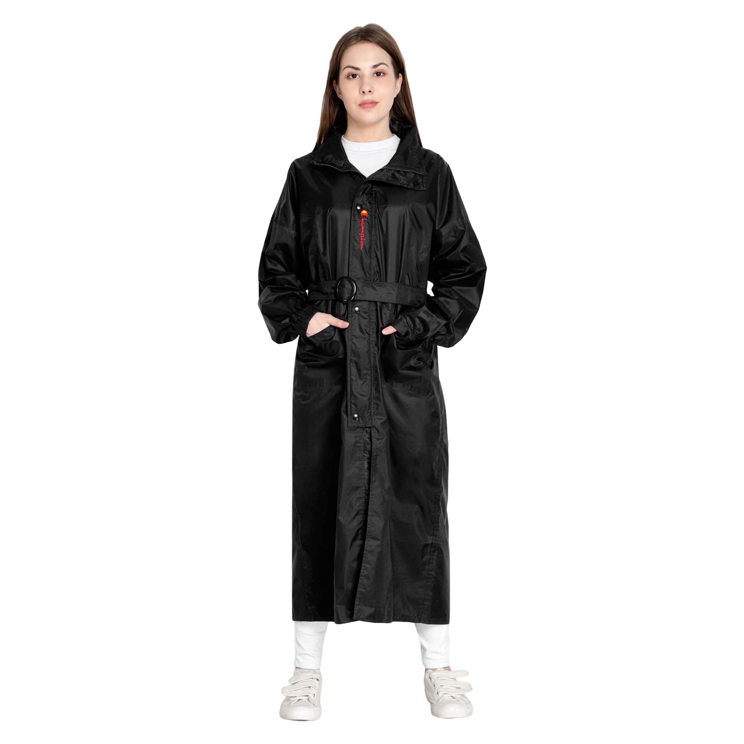 Zacharias Women's Raincoat Champion (Black;Free Size) : Amazon.in ...