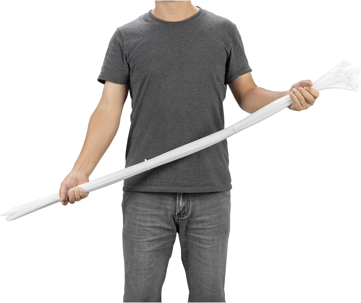 Amazon.com: MasiStranth 20PCS 60 inch Cable Zip Ties Heavy Duty 250Lbs ...