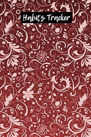 Habits Tracker: A 6 x 9 Lined Notebook: Notebooks, Inspirational ...