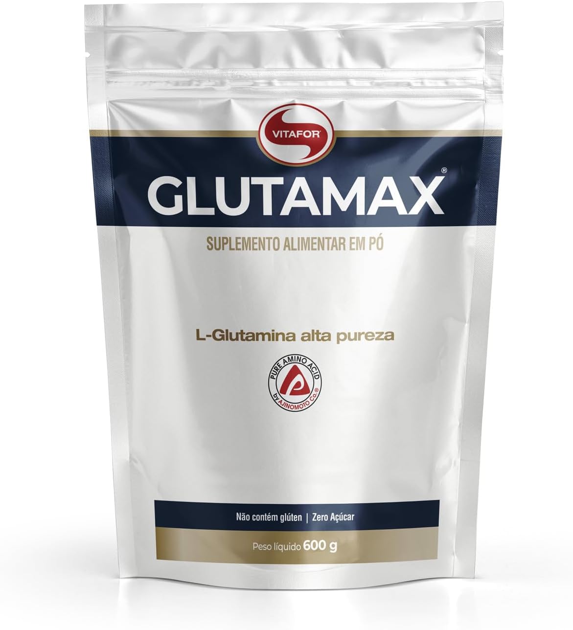 Glutamax Pouch (600g), Único, VitaFor | Amazon.com.br