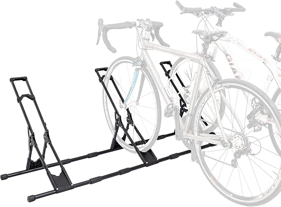 Amazon.com: RELIANCER 3 Adjustable Bike Storage Stand,Bicycle Floor ...