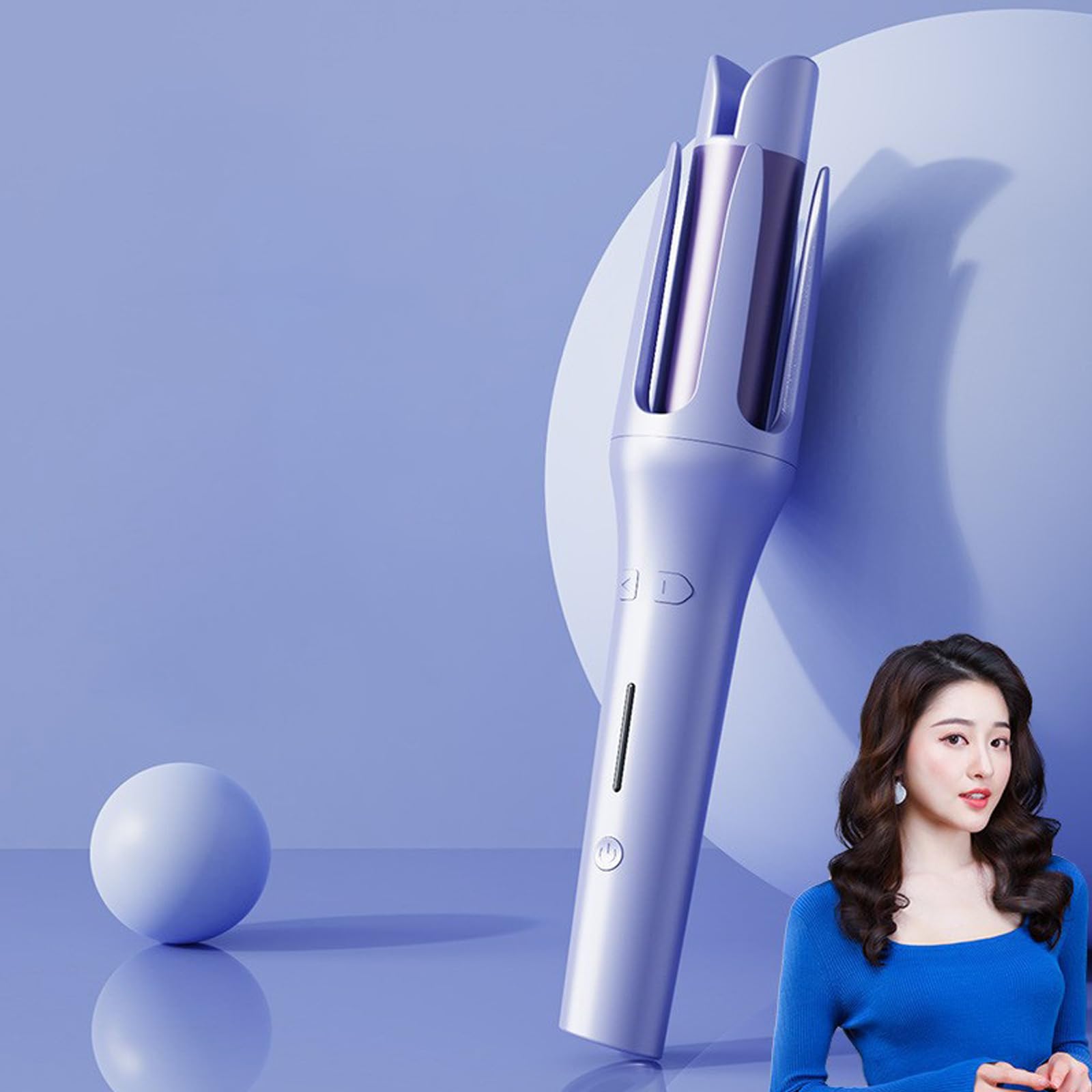 Amazon.com: Automatic Curling Iron, Auto Hair Curler, Anti-Tangle ...