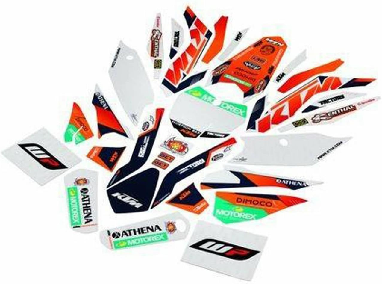 Amazon.com: NEW KTM GRAPHIC KIT FACTORY CROSS EDITION 125 150 250 350 ...