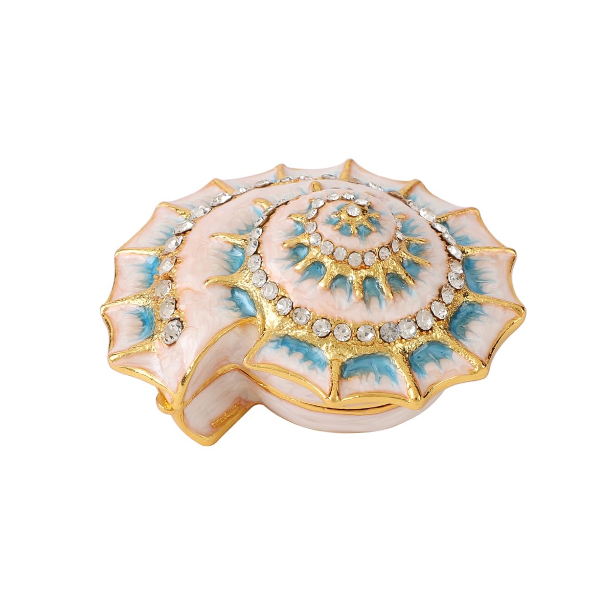 Amazon.com: Furuida Small Metal Conch Figurine Collectible Gift Hand ...