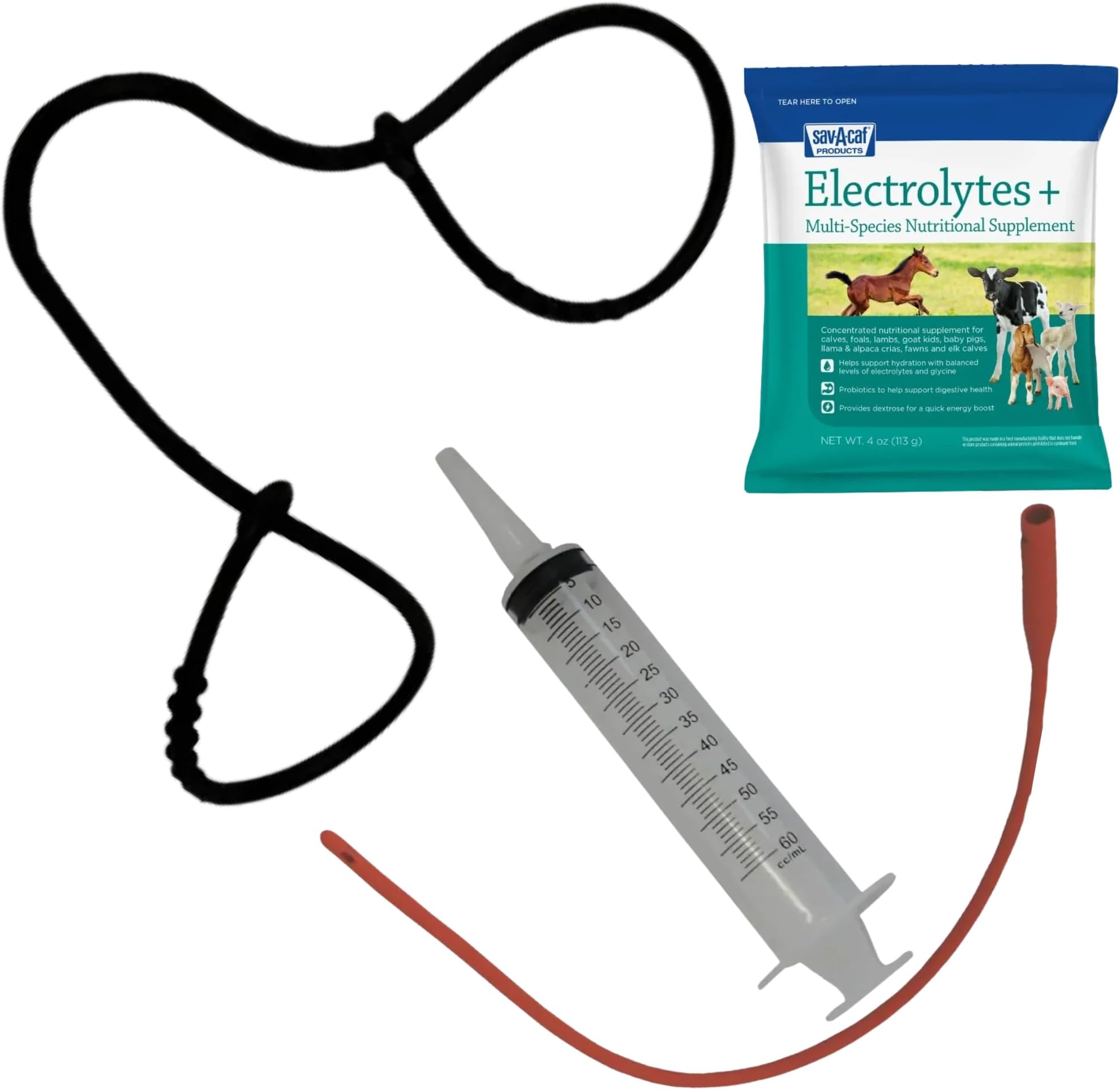 Amazon.com : LBH MARKET Lamb Feeding Tube Syringe and Lamb Puller ...