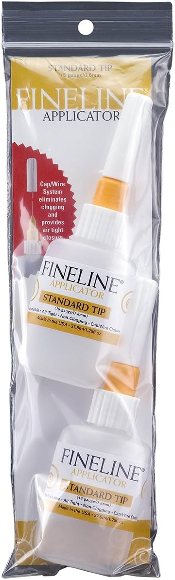 Amazon.com: Fineline Applicators 2/Pack 18-Gauge Applicator Bottles, 1. ...