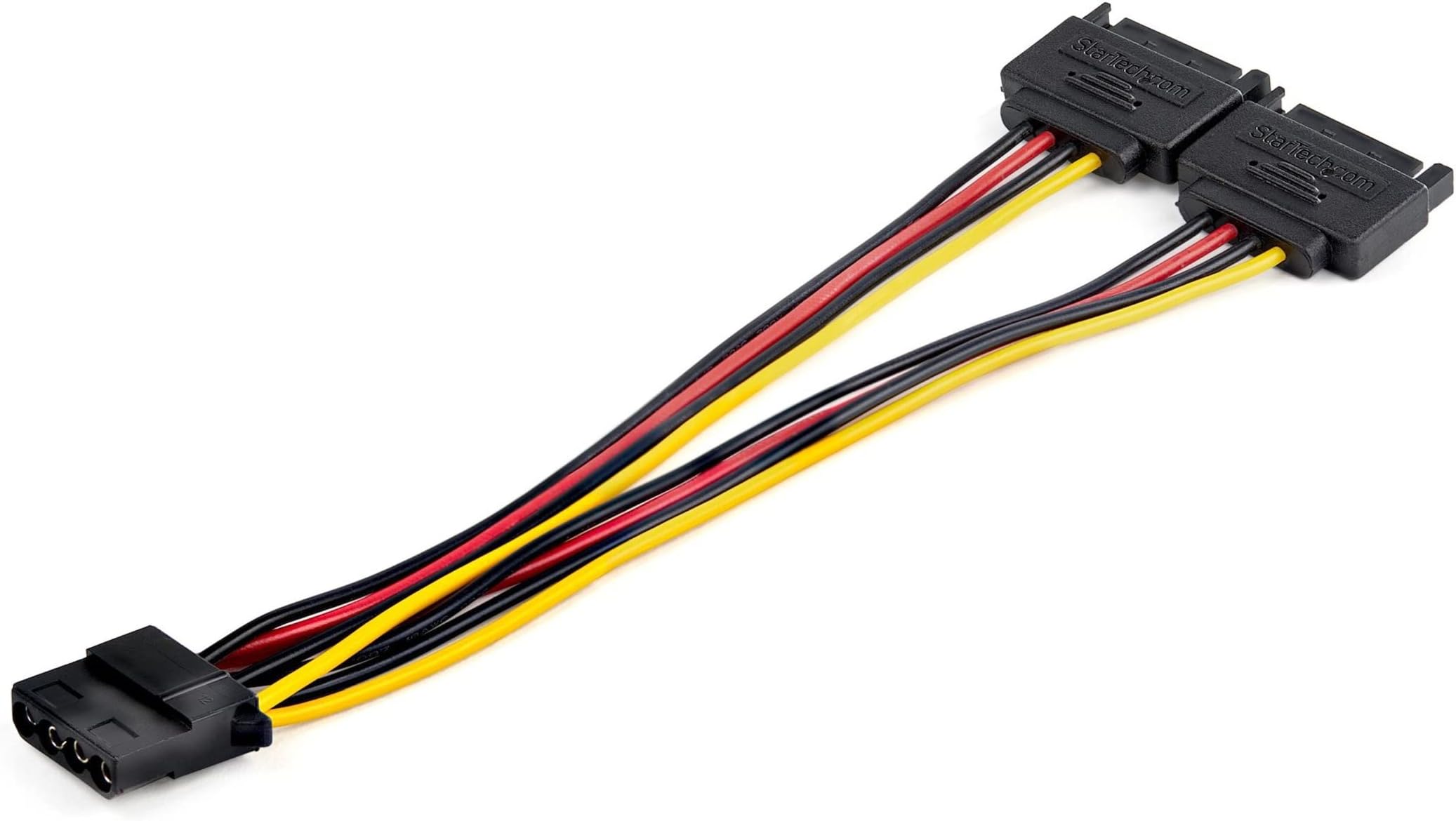 Amazon.com: StarTech.com Dual SATA to LP4 Power Doubler Cable Adapter 2 ...