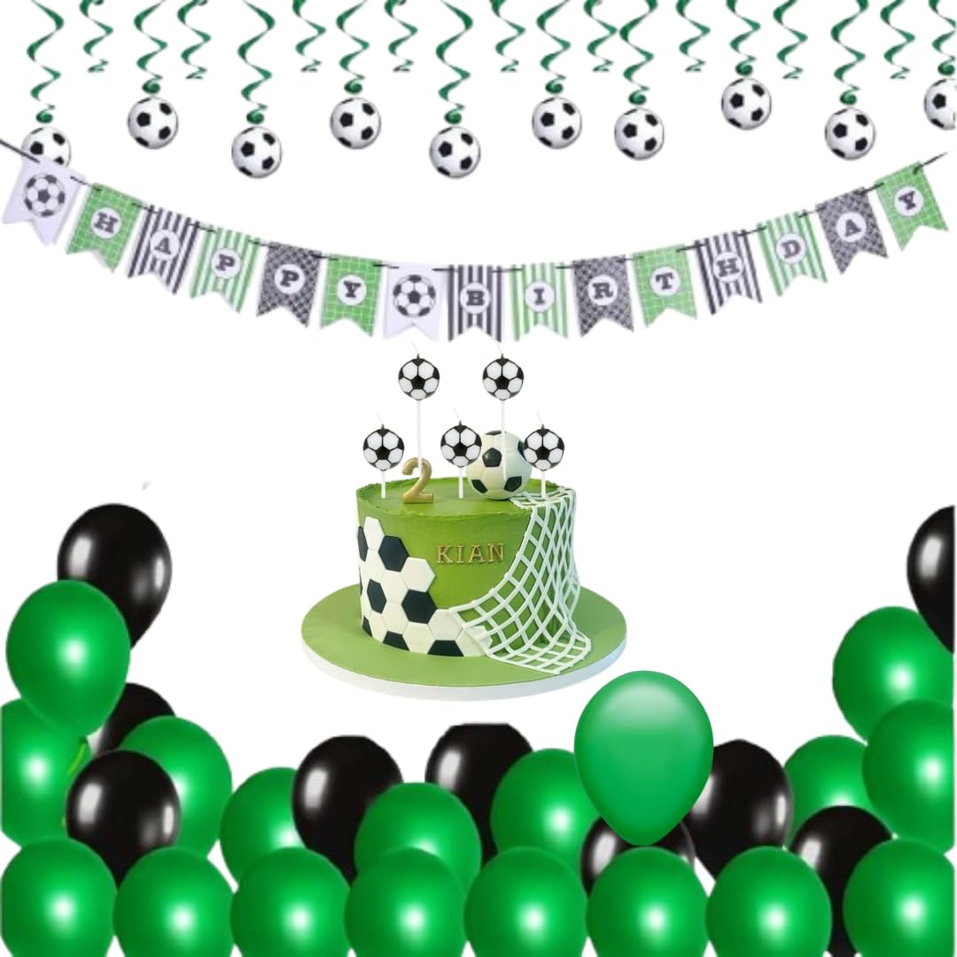 Buy Wanna Party Soccer Theme Birthday Decoration Combo, Football Party ...