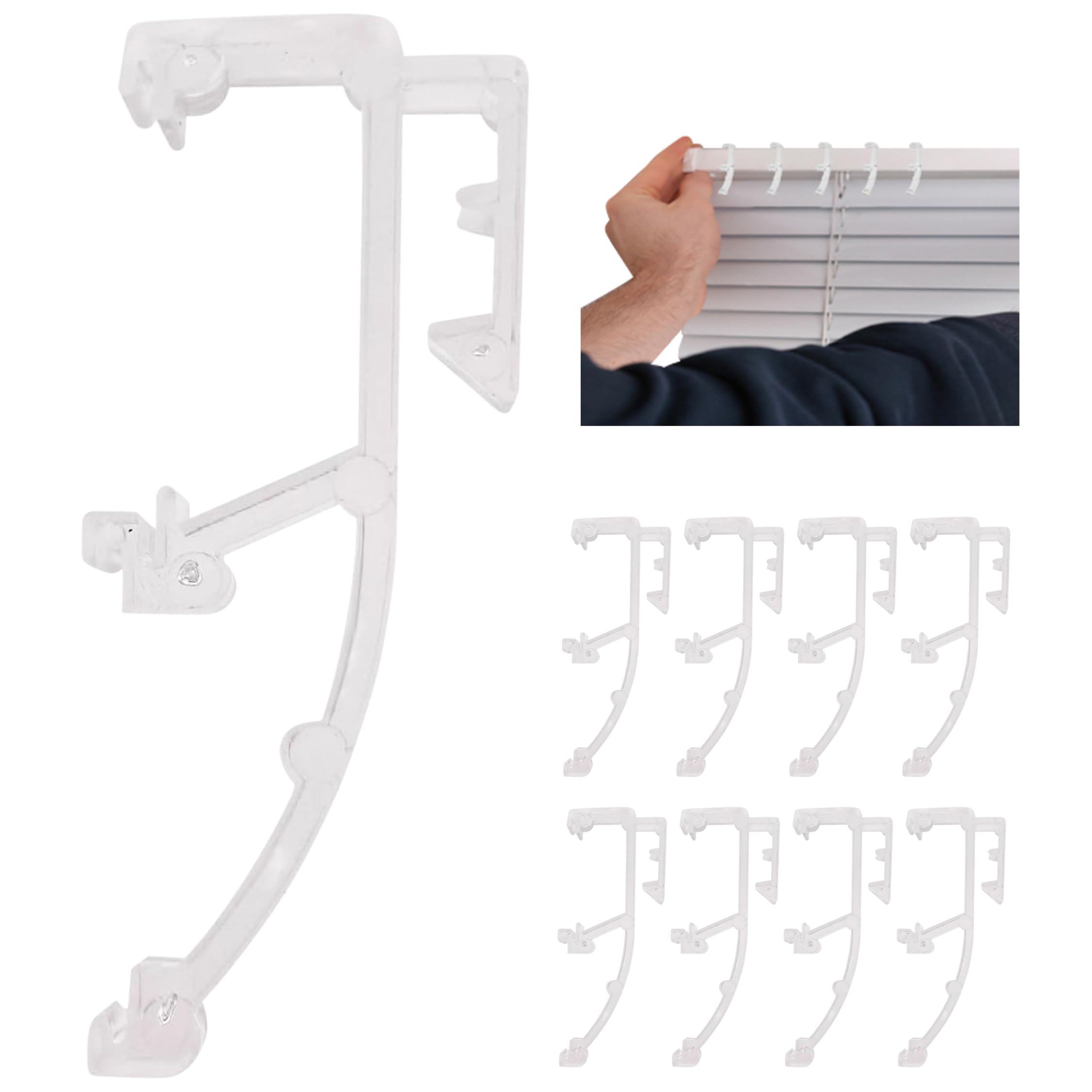 Mini Blind Valance Clips Double Slat 9 Nine Pack : Amazon.ca: Home