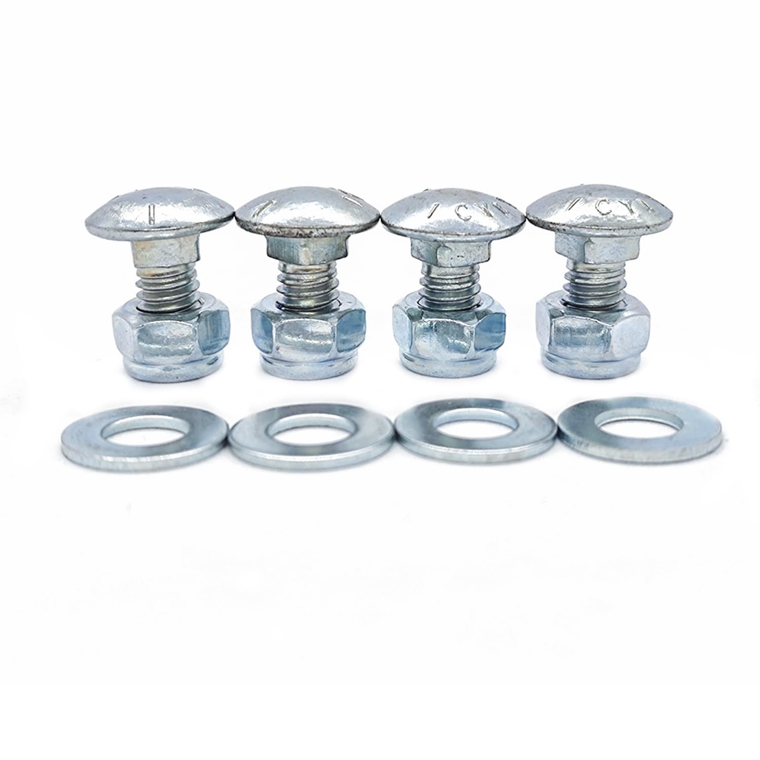 Carriage Bolt 4-Pack Stainless Steel Skid Shoe Mounting Kit For Cub ...