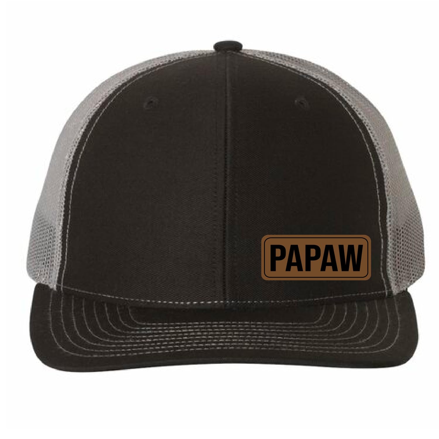 Amazon.com: PapaW vegan Leather Patch Cap, Richardson 112 Hat, PapaW ...