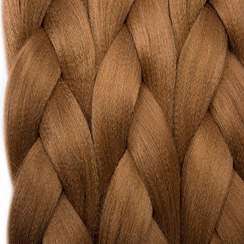 TESS Crochet Hair Braids Extensions 3 Pack 24inch African Braid Weaving ...