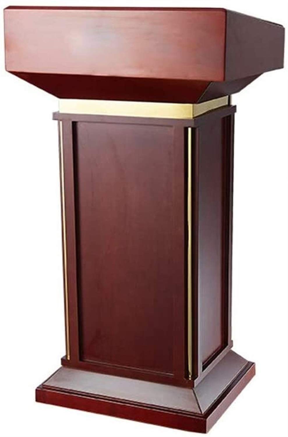 Portable Floor Lectern Podium Floor Lectern Solid Wood Conference Room ...