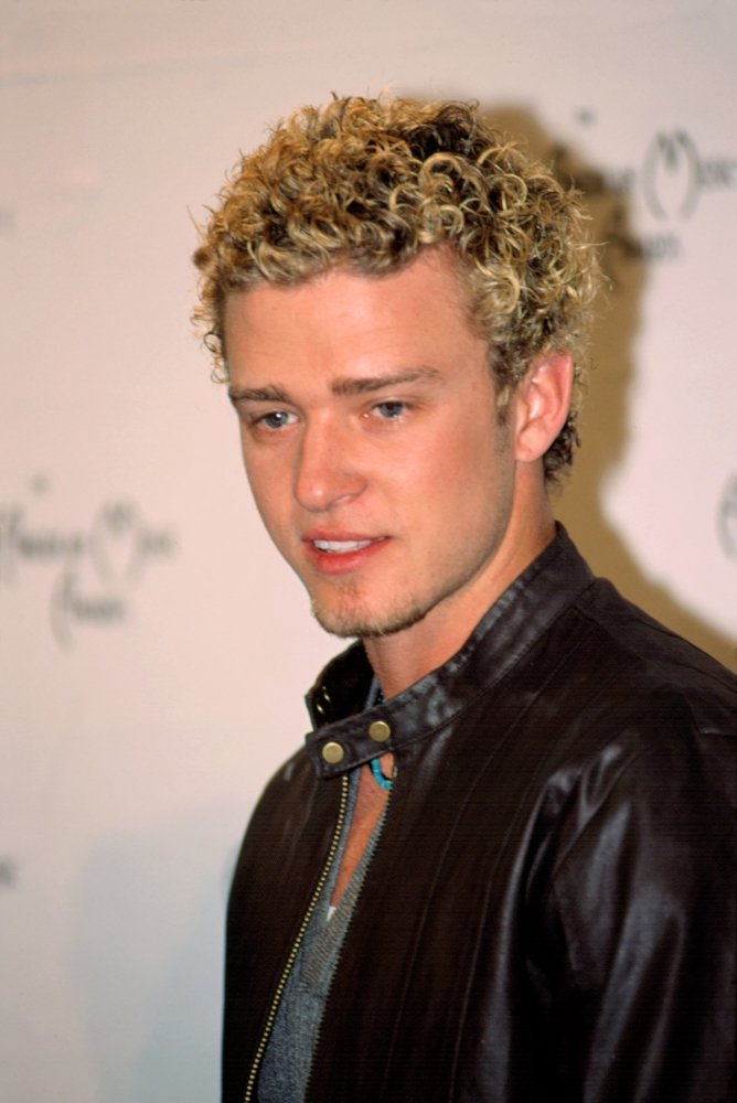 Justin Timberlake Frosted Tips