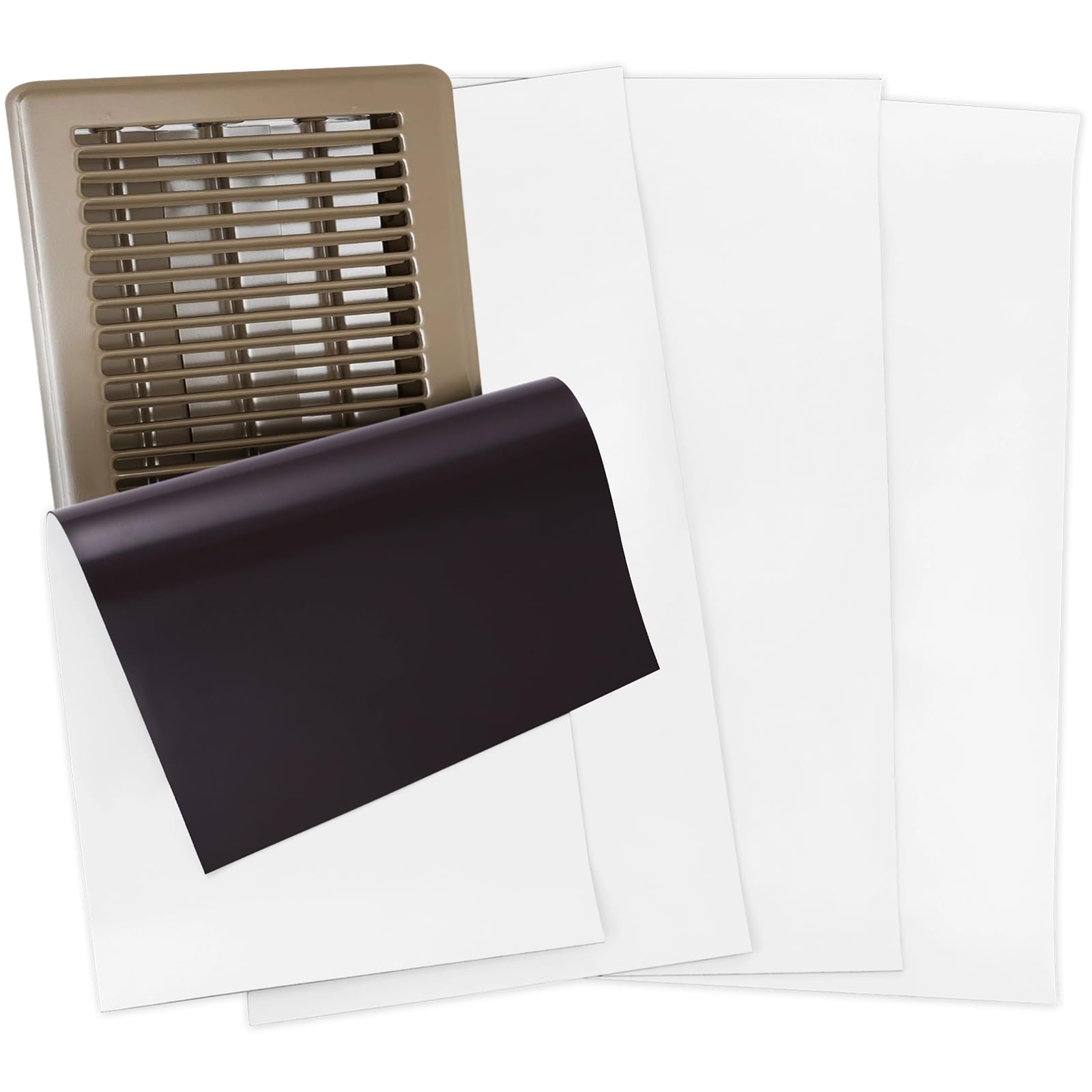 Snapklik.com : Magnetic Vent Covers, 4 Pcs Flexible Air Register Strong ...