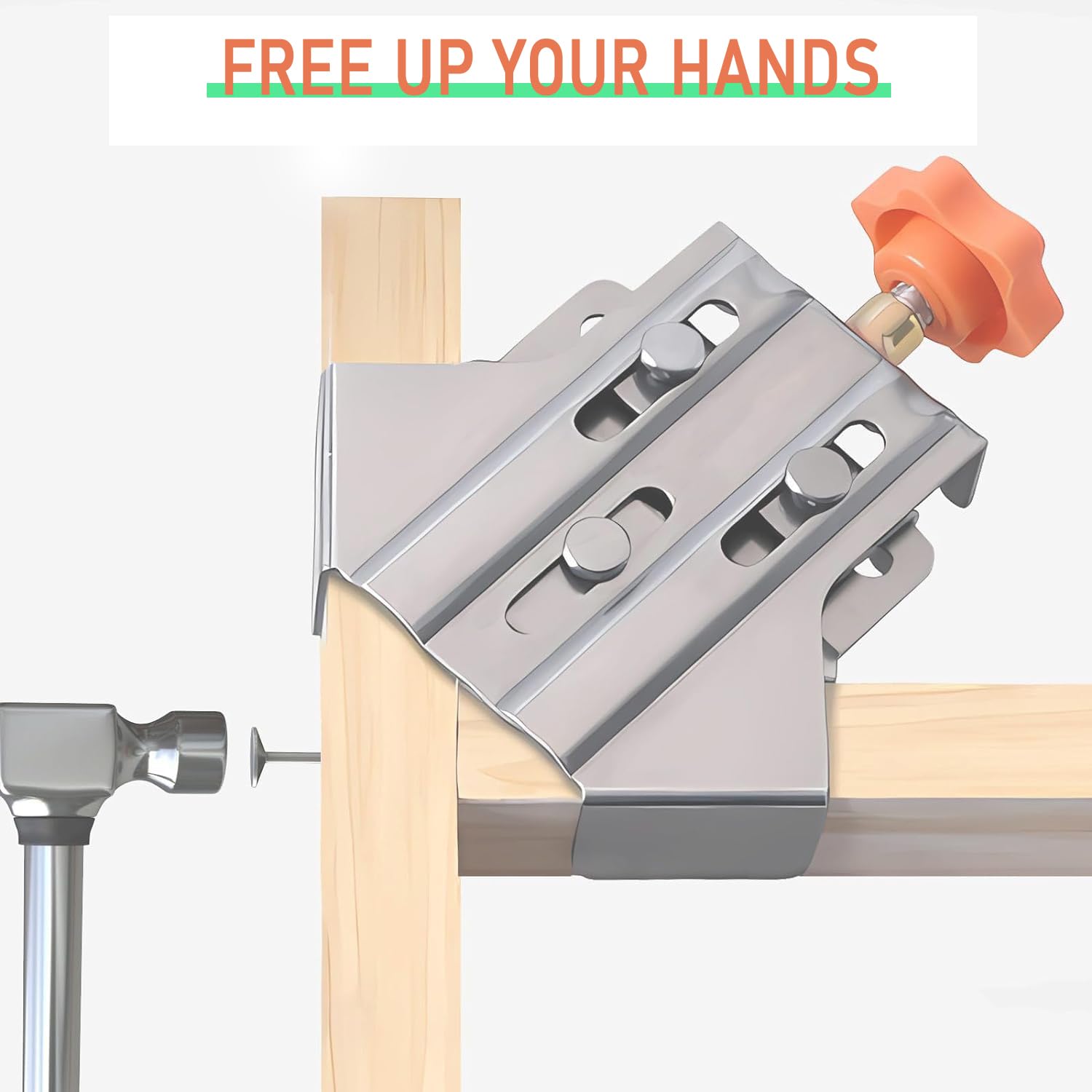 90 Degree Right Angle Clamp for Woodworking,Multipurpose Stainless ...