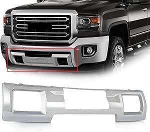 Amazon.com: KARPAL Chrome Front Bumper Skid Plate Panel Fit for 2015 ...