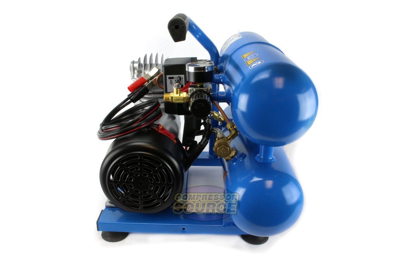 Puma Twin Tank 12 Volt 2 Gallon Oil-Less Air Compressor: Buy Online in ...