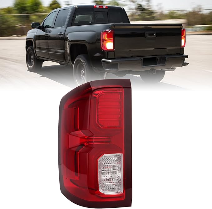 Amazon.com: Clidr Tail Light Assembly Compatible with Chevrolet ...