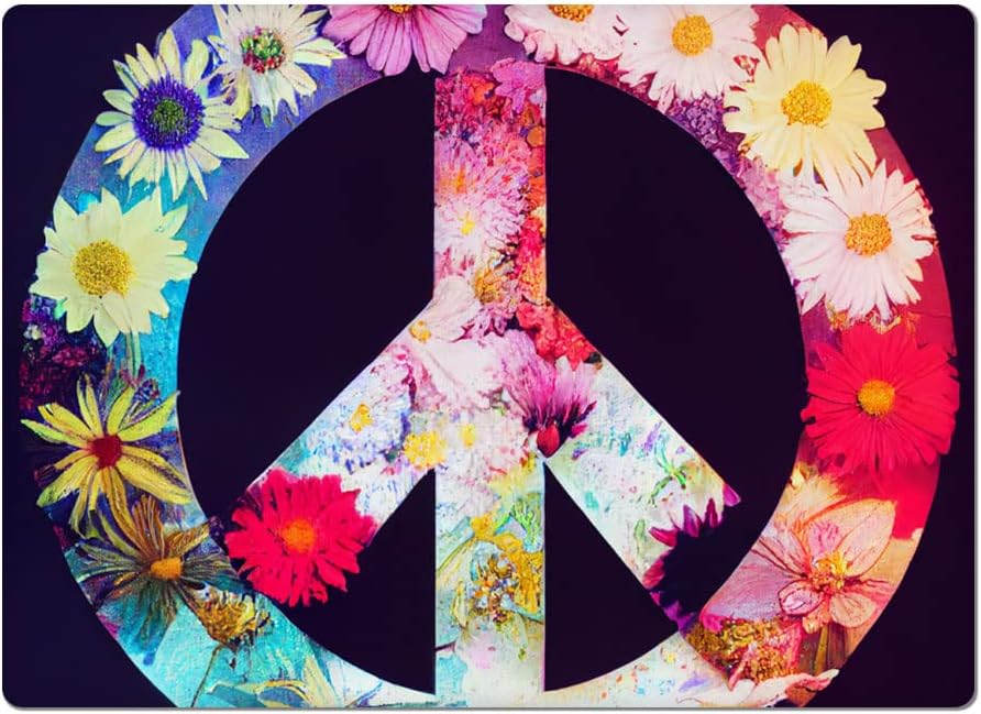 Amazon.com - Aesthetic Peace Sign Car Magnet 2 PCS - Peace Car Magnet ...