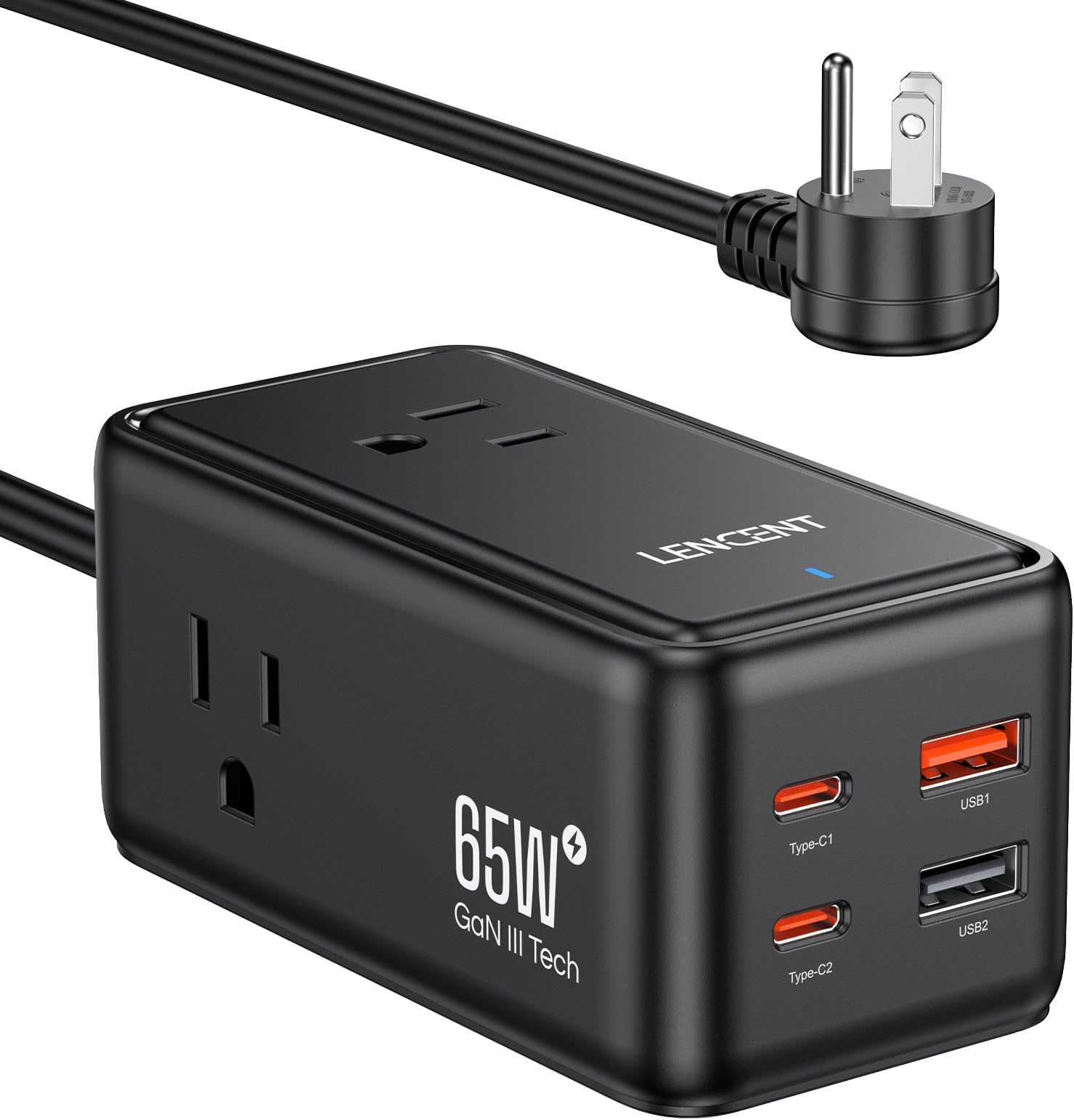 Amazon.com: VOLTME 75W USB C Charger, GaN 5 Port Desktop Charging ...