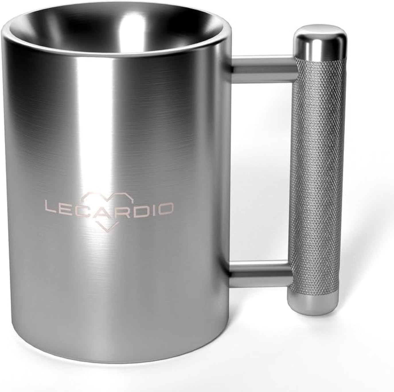 Amazon.com: BGIORI Heavy Mug 18LB 10 oz Stainless Steel Dumbbell Cup ...