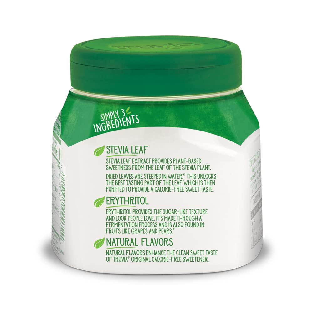 Truvia Original Calorie-Free Sweetener from the Stevia Leaf Spoonable ...