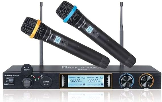 Amazon.com: Martin Ranger U-6800R Metal Dual Channels UHF 900MHz ...
