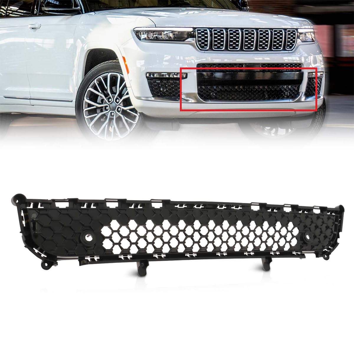 Amazon.com: KARPAL Front Insert Fascia Grill Compatible with 2021 2022 ...