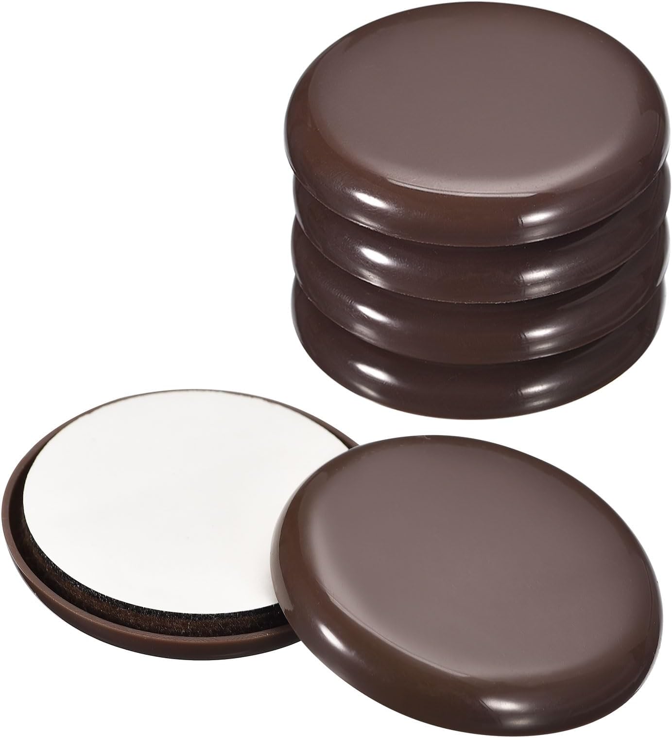 Amazon.com: uxcell Furniture Sliders, 8Pcs 2" - Plastic Self-Adhesive ...